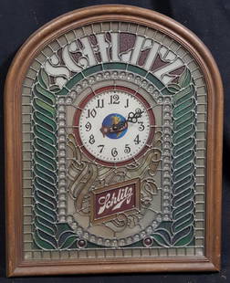 Vintage Schlitz Beer Advertising Clock