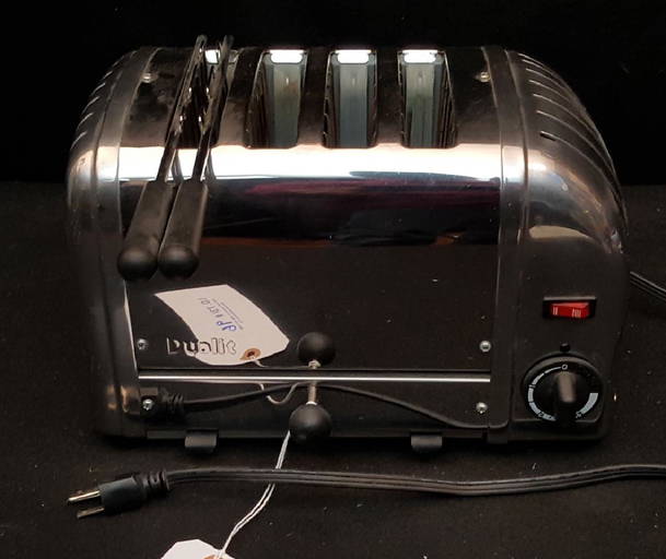 Dualit 4 Slice Chrome Toaster With 1 Rack