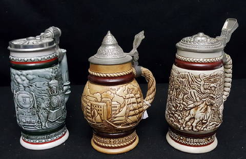 Avon Collectible Beer Steins