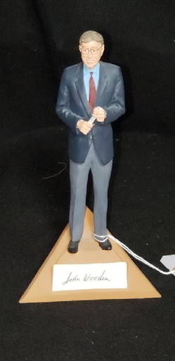 John Wooden Signed Limited Edition Gartlan Figure
