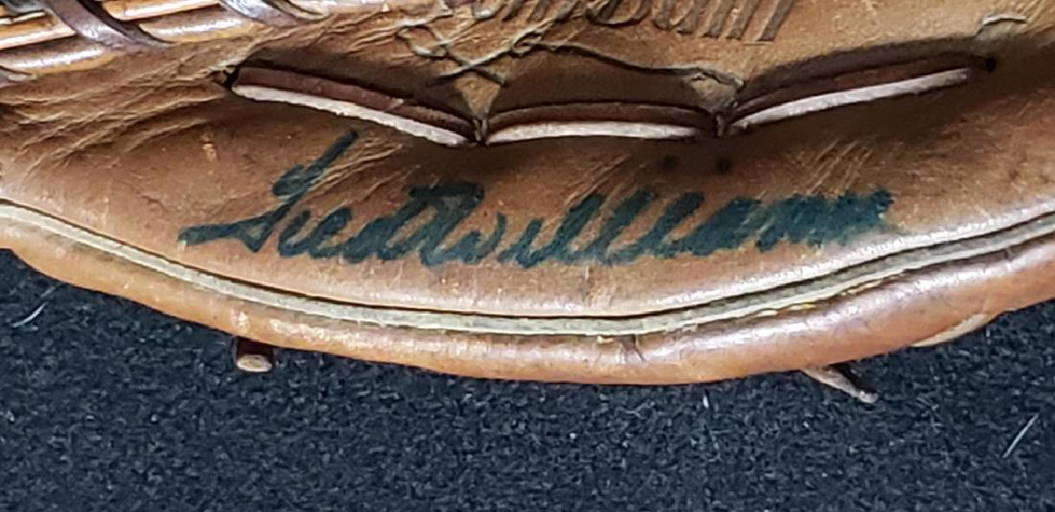 Early Ted Williams Autographed Baseball Glove
