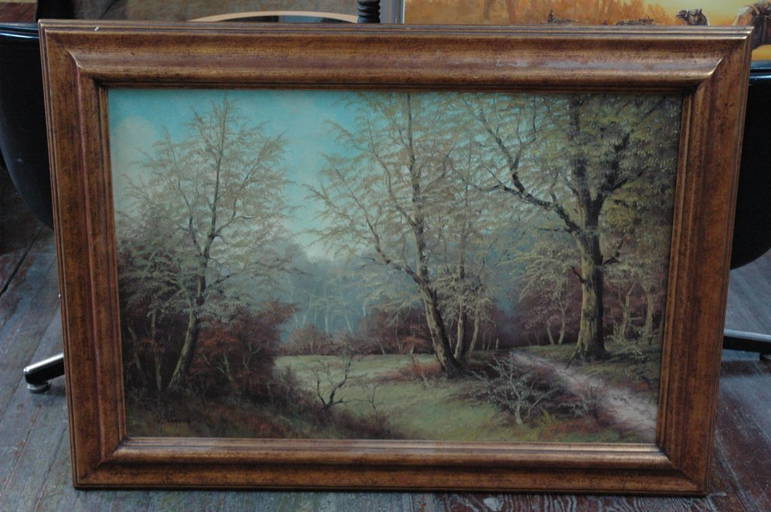 Signed V. Remsen Oil Painting