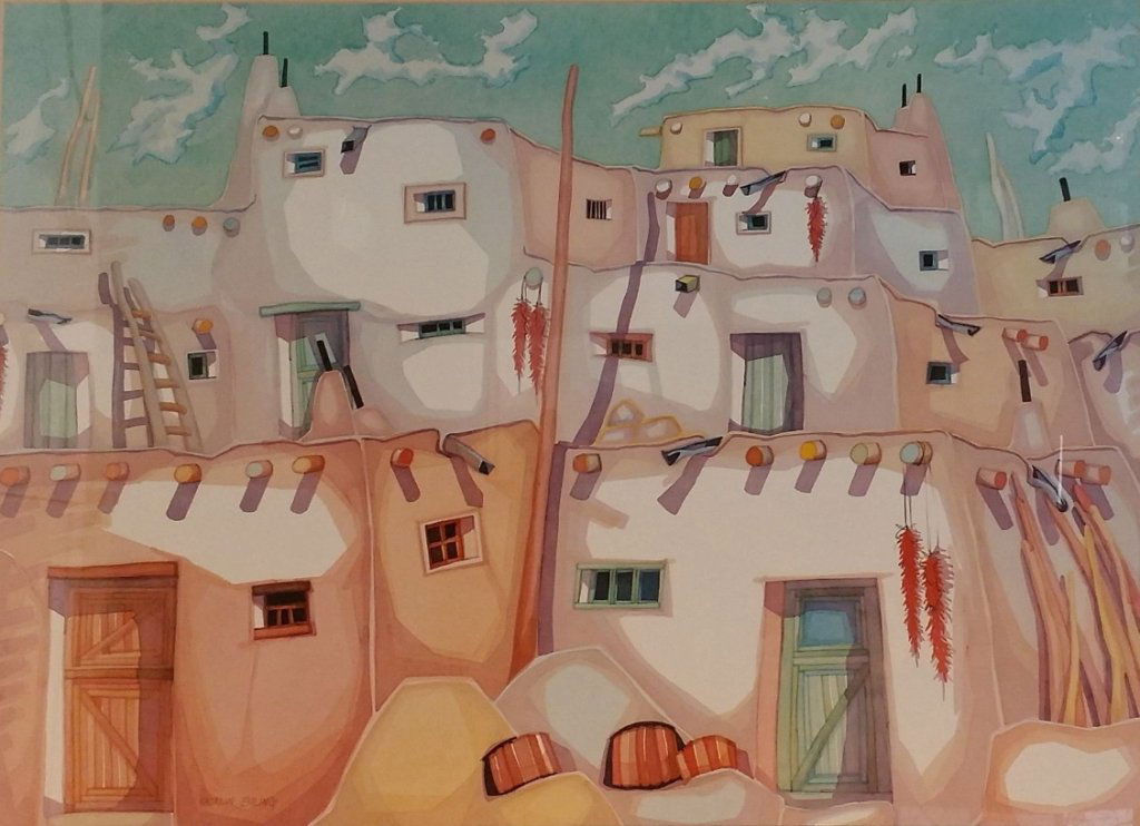 Katalin Ehling Southwestern Framed Print