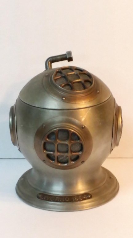 Vintage Diving Helmet Ice Bucket
