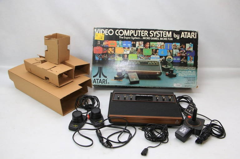 1978 Atari: Video Computer System In Original Box