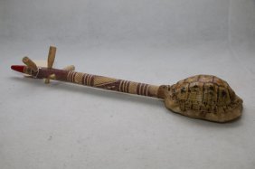 Unique Primitive Instrument made from Turtle Shell : Lot 0203
