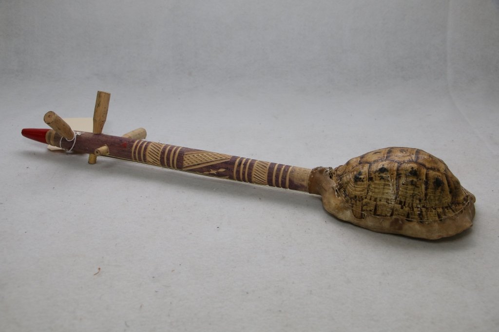 Unique Primitive Instrument made from Turtle Shell : Lot 0203