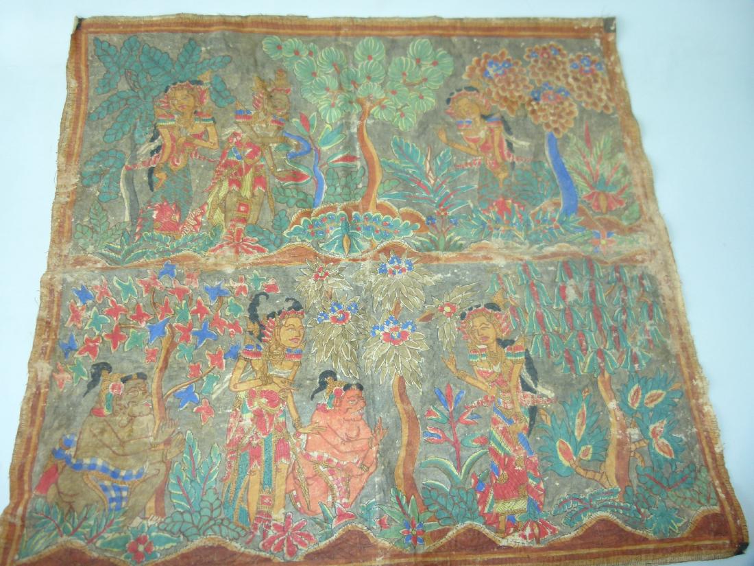 TIBETAN TONKA/PICTORIAL 20TH C.