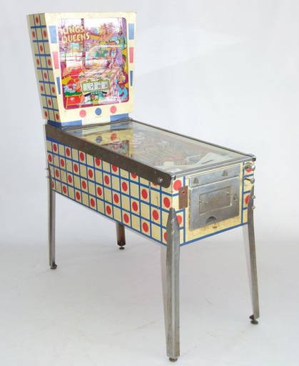 Gottlieb Pinball Machine "kings And Queens", C. 1965
