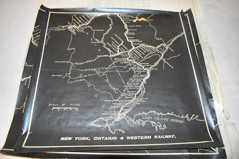 Lot Approx. 50+ Nyo&w Railway Maps, 19/20th C.