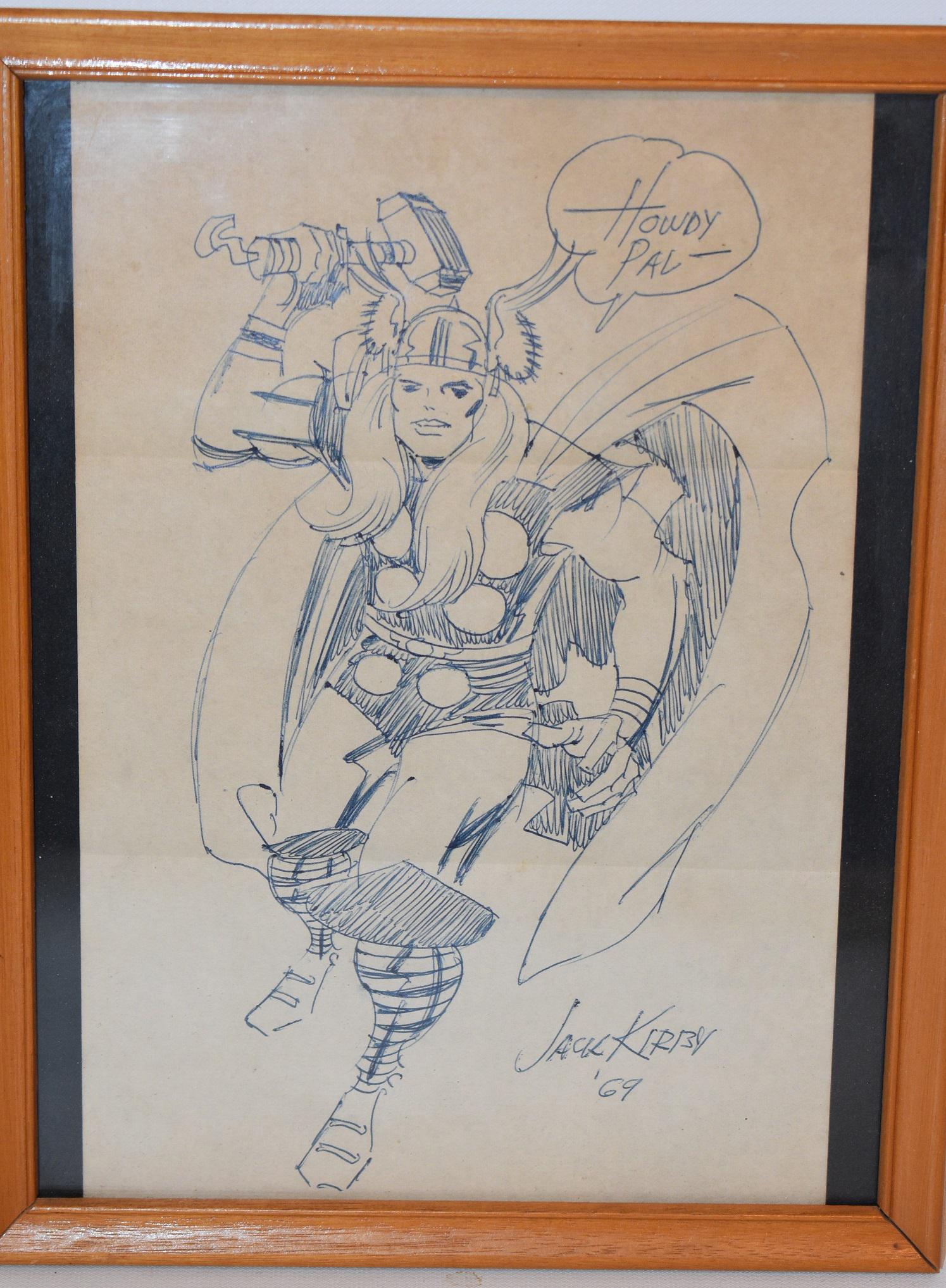 ORIG. THOR P/I ILLUS. "HOWDY PAL" SGN. JACK KIRBY 1969 - Feb 22, 2020 ...