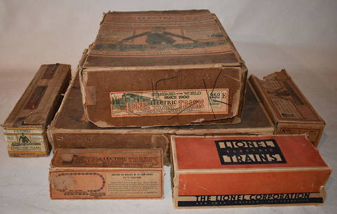 Lionel Train Set With Boxes