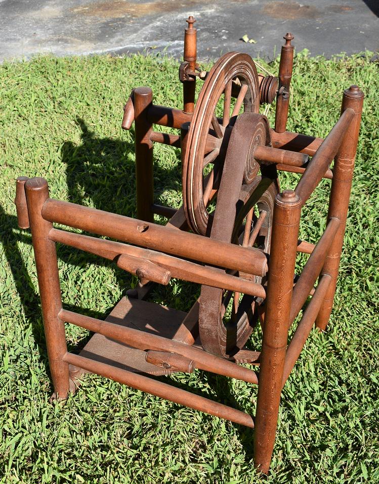 COUNTRY AM. DOUBLE WHEEL SPINNING WHEEL - Oct 03, 2020 | EstateOfMind ...