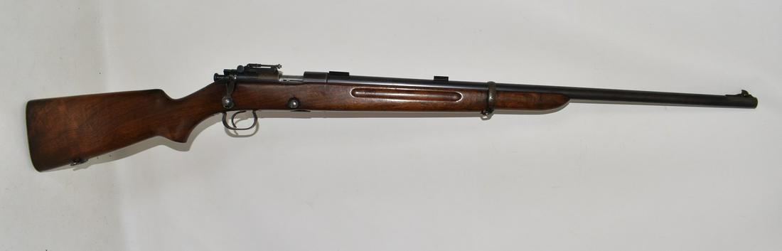 WINCHESTER M52 TARGET RIFLE .22 LR ORIGINAL W/82 REAR (#0016) on May 21 ...