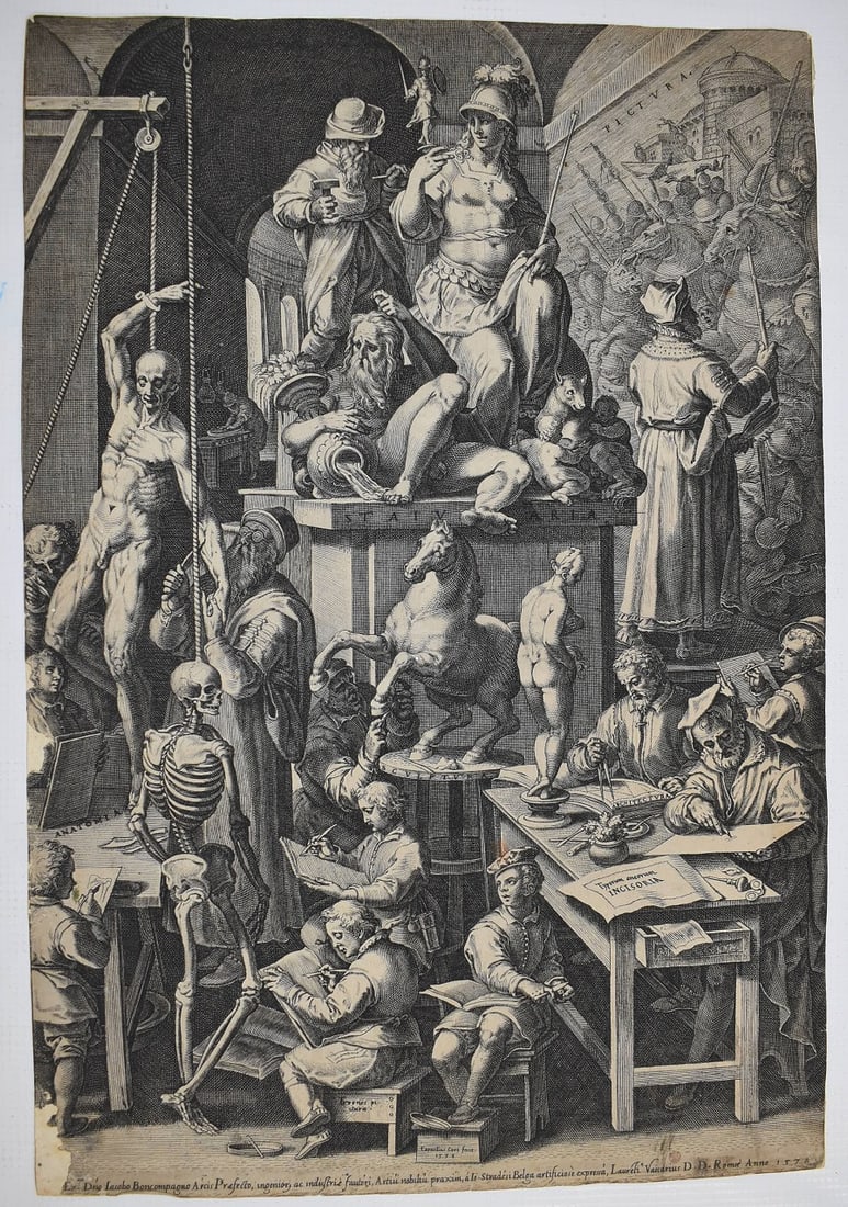 Old Master Engraving "the Practitioners Of The Visual+" - Jun 07, 2025 ...