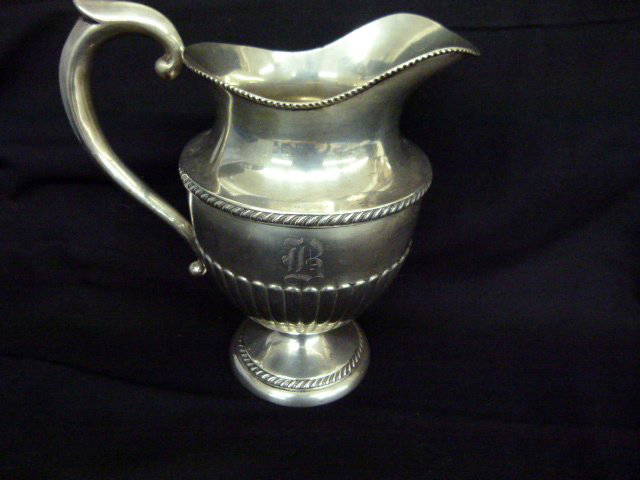 Regency Sterling Water Pitcher 19/20th C.