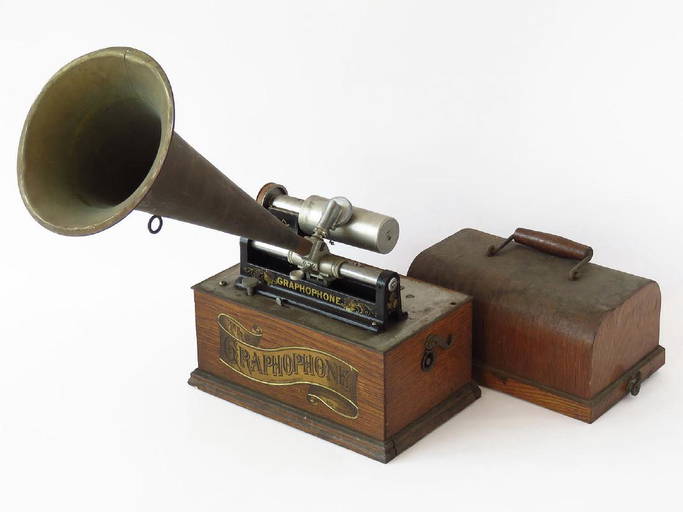 THE GRAPHOPHONE CYLINDER RECORD PLAYER TYPE A W/HORN - Jan 21, 2017 ...
