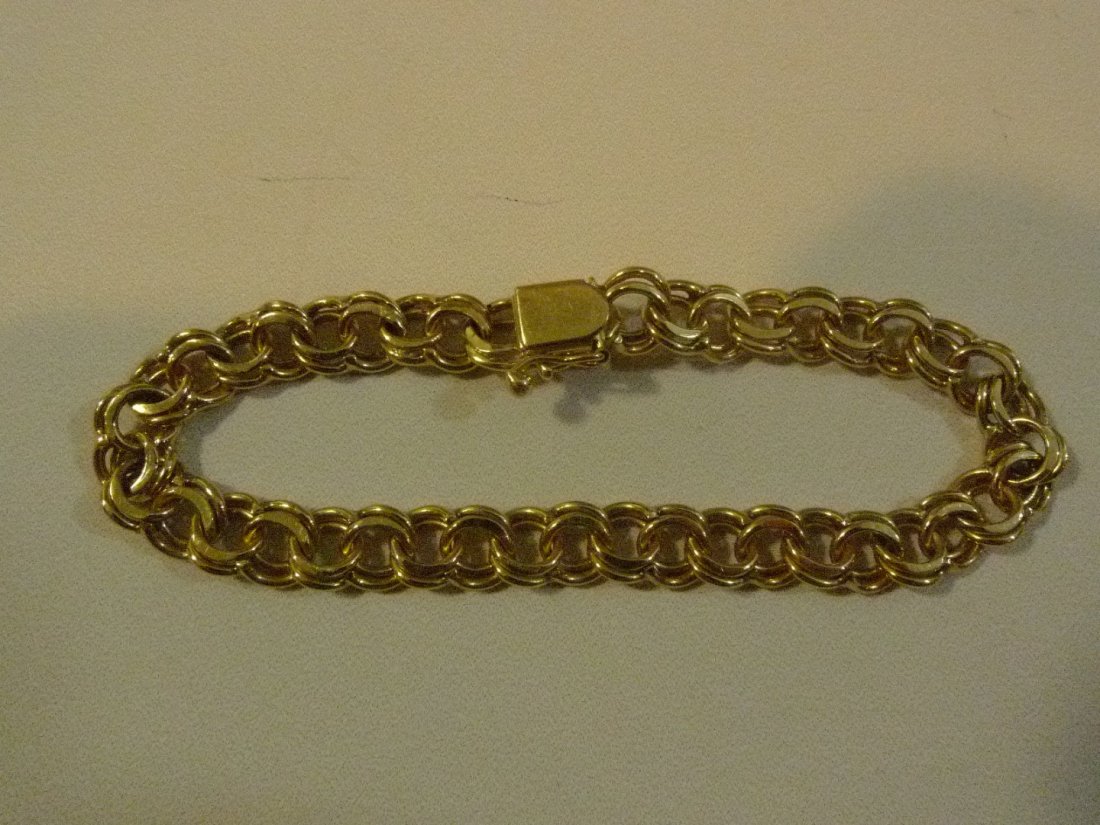 Solid 14k Gold Bracelet 25 Grams