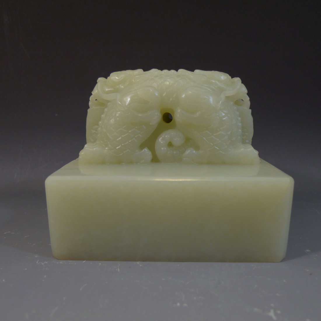 RARE CHINESE IMPERIAL HETIAN CELADON JADE SEAL -18TH - Apr 16, 2016 ...
