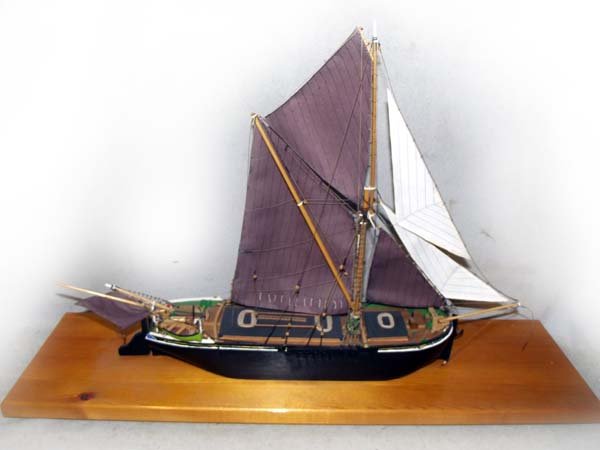 A model of a Thames sailing barge named 'Kathleen', wit - Apr 20, 2013 ...