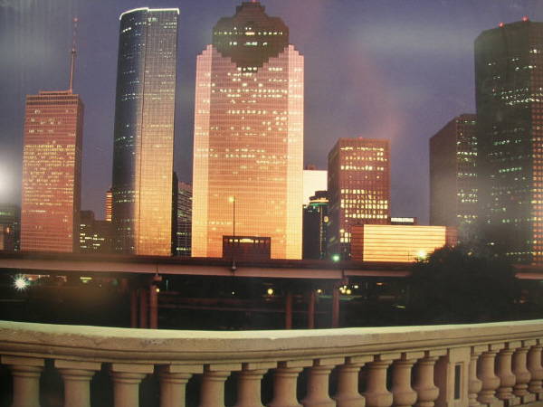 Tom Kilty Enron Building Houston At Night