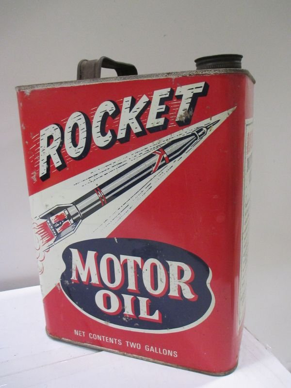 Rocket Motor Oil 2 Gal. Can - Apr 13, 2013 | Sullivan And Son Auction ...