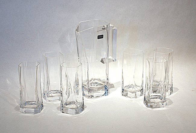Cini Boeri, Arnolfo Di Cambio, Carafe And Six Glasses