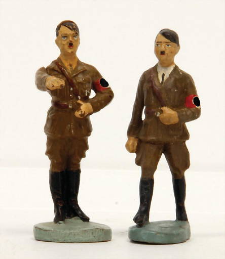 ELASTOLIN 2 pieces, Hitler figure, in SA uniform, stand - Mar 31, 2017 ...