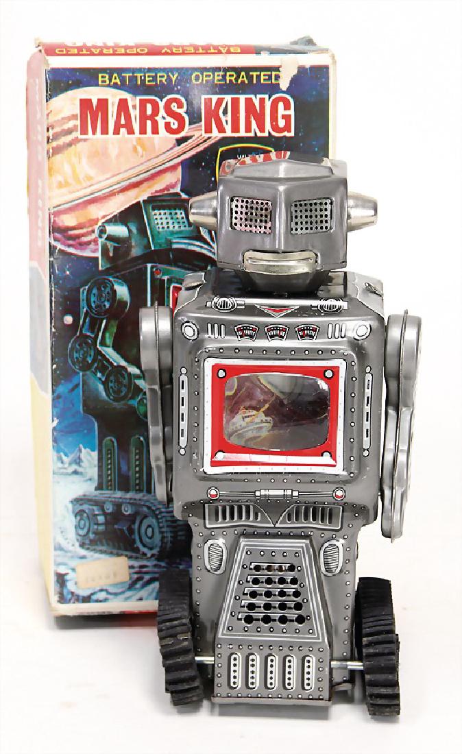 robot, Japan, S.H., Mars-King, Battery operated,