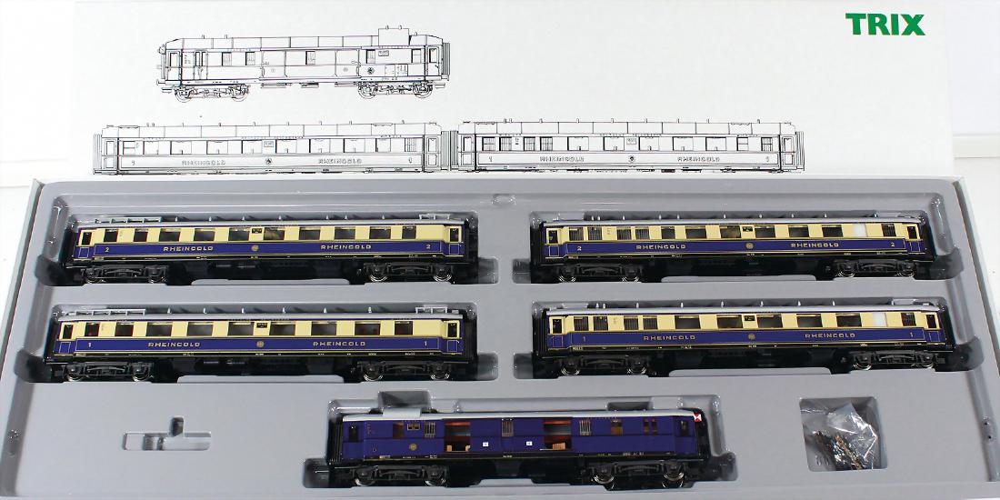 TRIX H0, Wagen-Packung, Rheingold, 21214, neuw.,