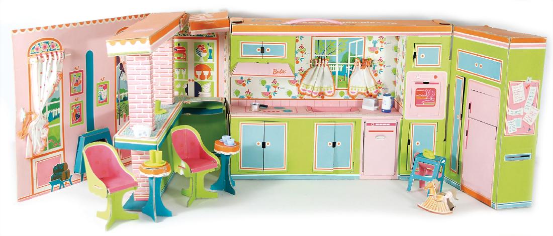 MATTEL Barbie Dream Kitchen/Dinette (1964), auf