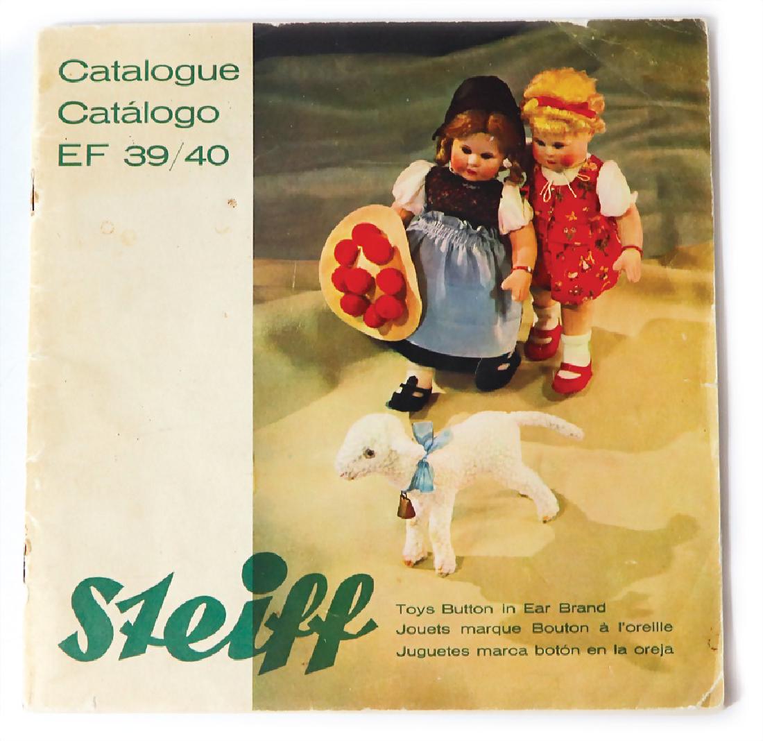 STEIFF rare Steiff main catalog, 1939/40, 62 pages with