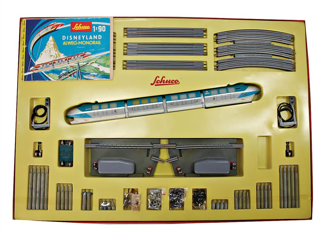 Schuco Allweg Monorail, Disney Land, Suspension