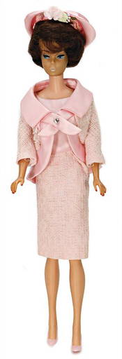 Mattel Barbie, Side Part Bubble Cut, Side Part, With Outfit, Brunette ...