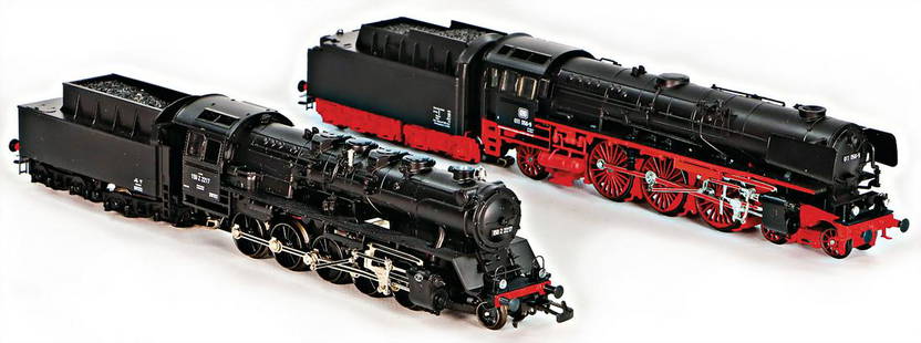 Marklin Locomotiva A Vapore Con Tender Hamo H0 3390, 90's