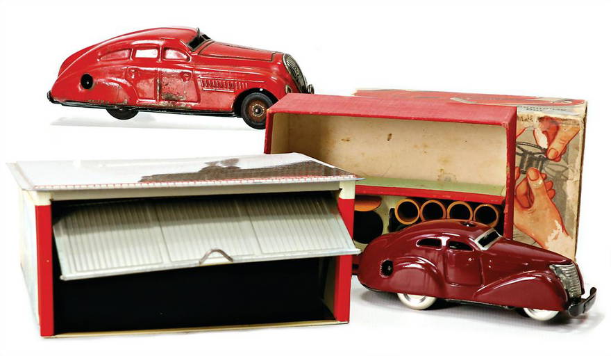 SCHUCO remote-controlled car, 3000, clock mechanism is intact, very ...