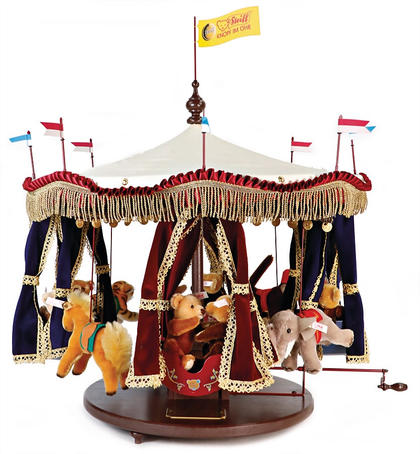 Steiff Roundabout With Roundabout Animals , Millennium-roundabout ...