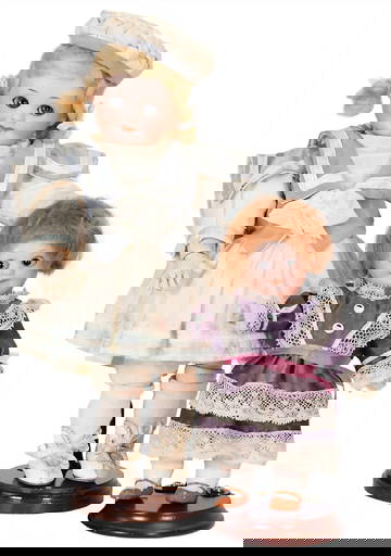 2 Pieces, Dolls, Googly, Among It Armand Marseille Googly Marked 323 Am ...