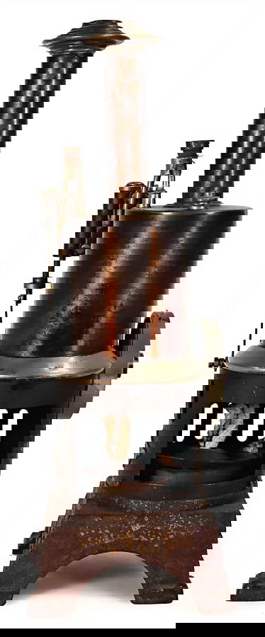 Bing Small Steam Engine, 24.5 Cm, Funnel, With Burner German ...