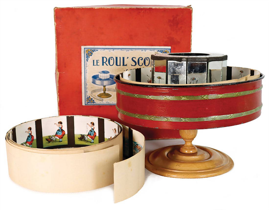 Roulscope, French Copy Of The E Reynaud Praxinoscope With A Diameter Of ...