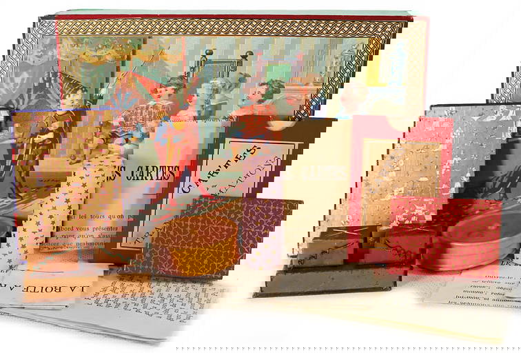 Very Rare Complete Conjuring Set 14.5 X 22 Cm, Height: 4 Cm, In Very ...