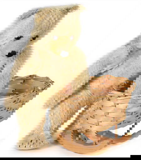 Steiff Steiff Bear, Bright Circus Bear, C. 1935, Length: 30 Cm, With ...