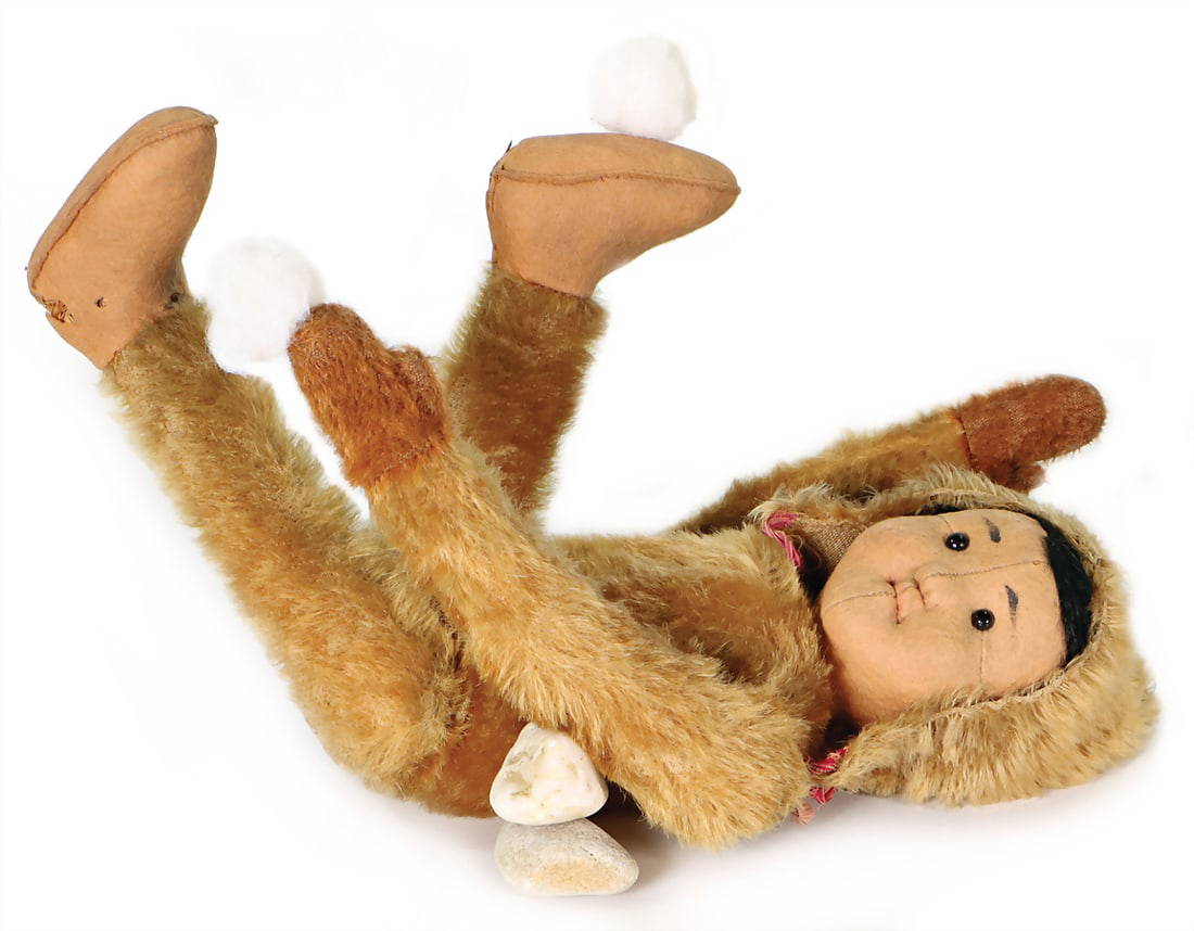 Steiff Steiff Somersault Eskimo, 1909 To 1910, Length: 34 Cm, Small ...