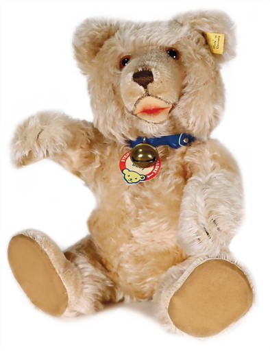 Steiff Teddy Baby, '50s, With Button, Chest Label And Cloth Tag Label ...
