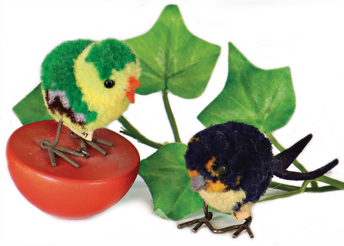 Steiff Tumbler Songbird, Produced 1936-1939, Wood/nomotta-wool ...