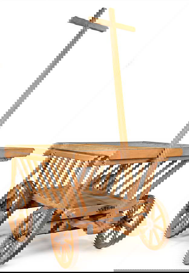 Steiff Steiff Cart, Probably Around 1900, Wheels With Spokes With Metal ...