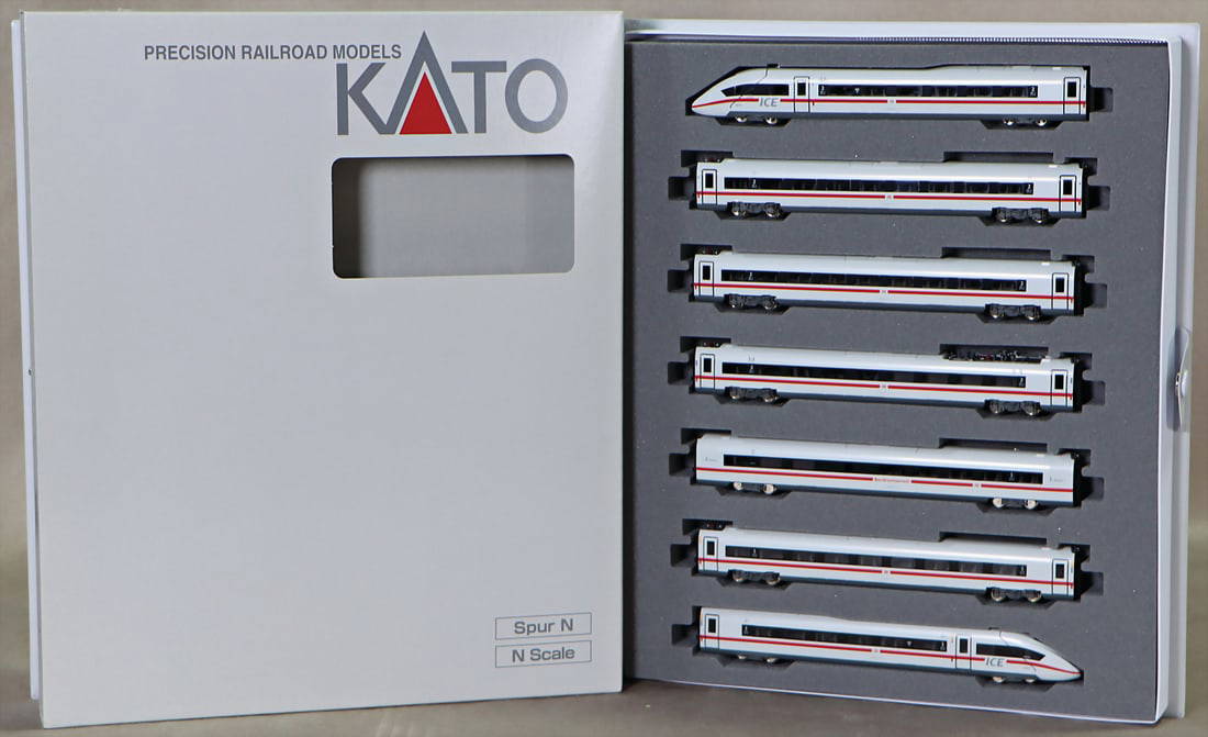 Kato N Scale, Electric Locomotive + Railcars, As Good As New, In ...