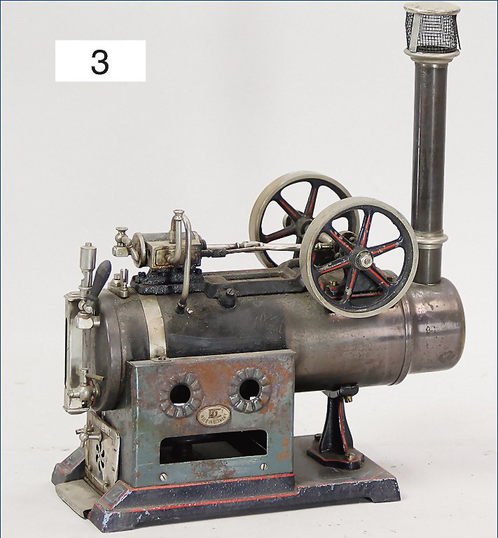 Doll, Steam Engine, Stationary Traction Engine, Length