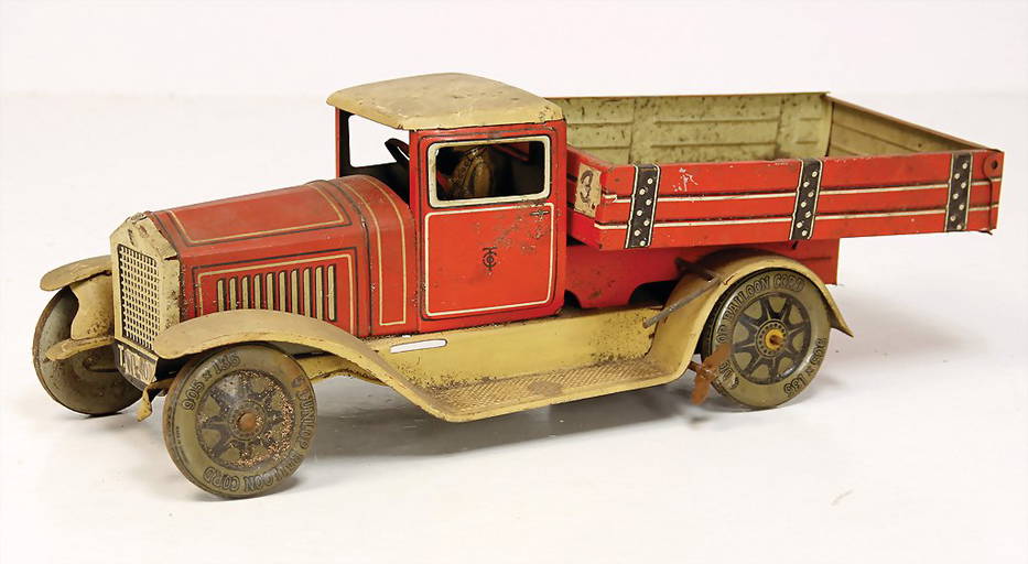 Tipp & Co. Truck, Tipper Lorry, Lithographed Sheet