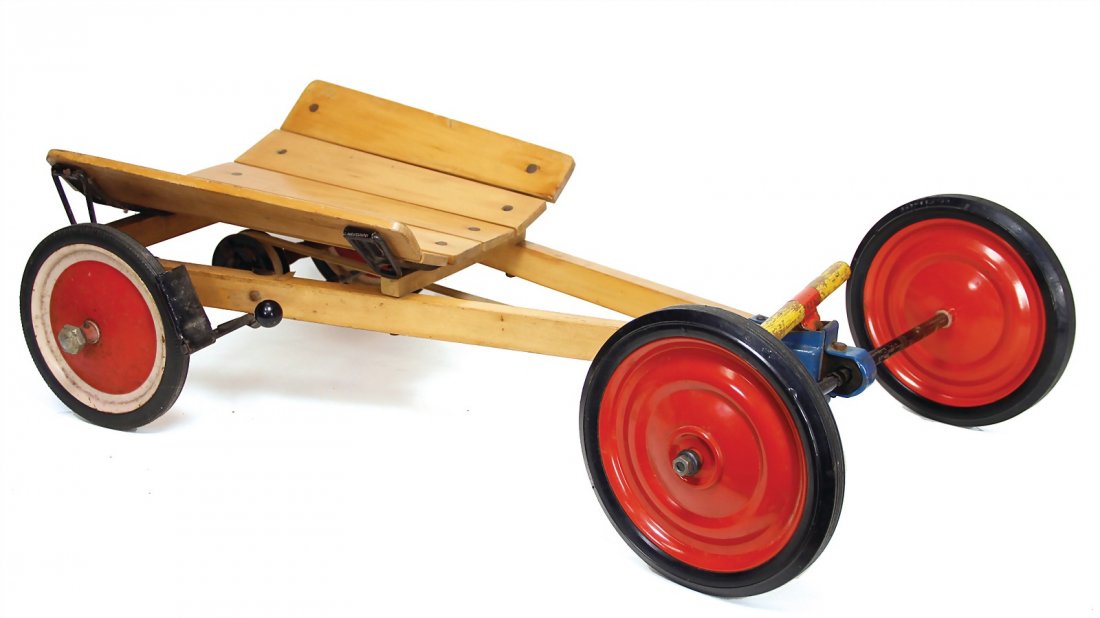 STEIFF dutchman, 83 cm, tin wheels with rubber tyres,